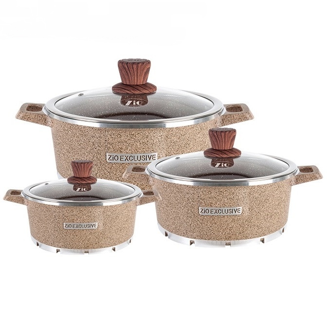 سرویس قابلمه زیوZio مدل Z-8400-26 در 3رنگ - فروشگاه اینترنتی جواهران